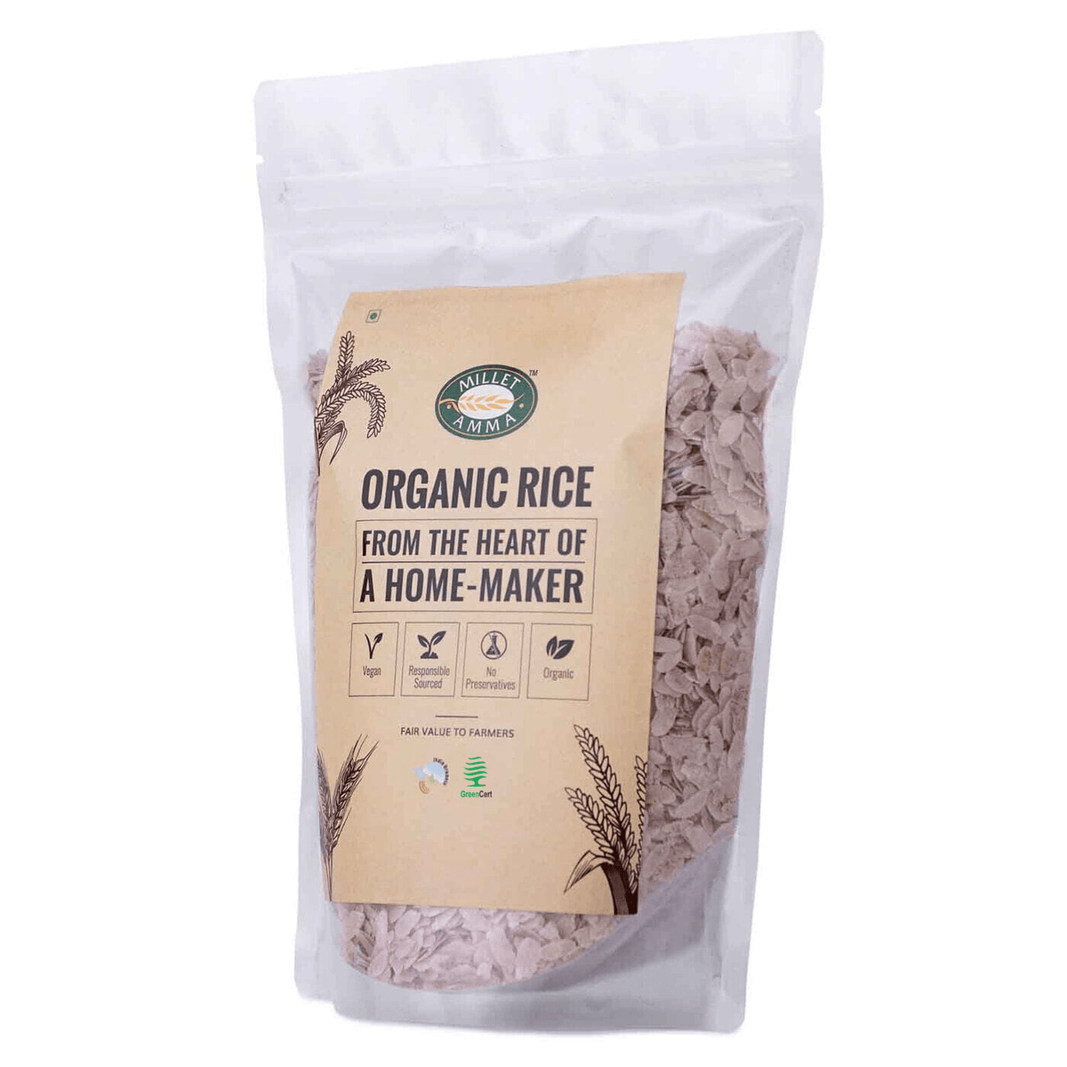 Red poha online 500gm | Buy Organic Red Poha Online - Millet Amma