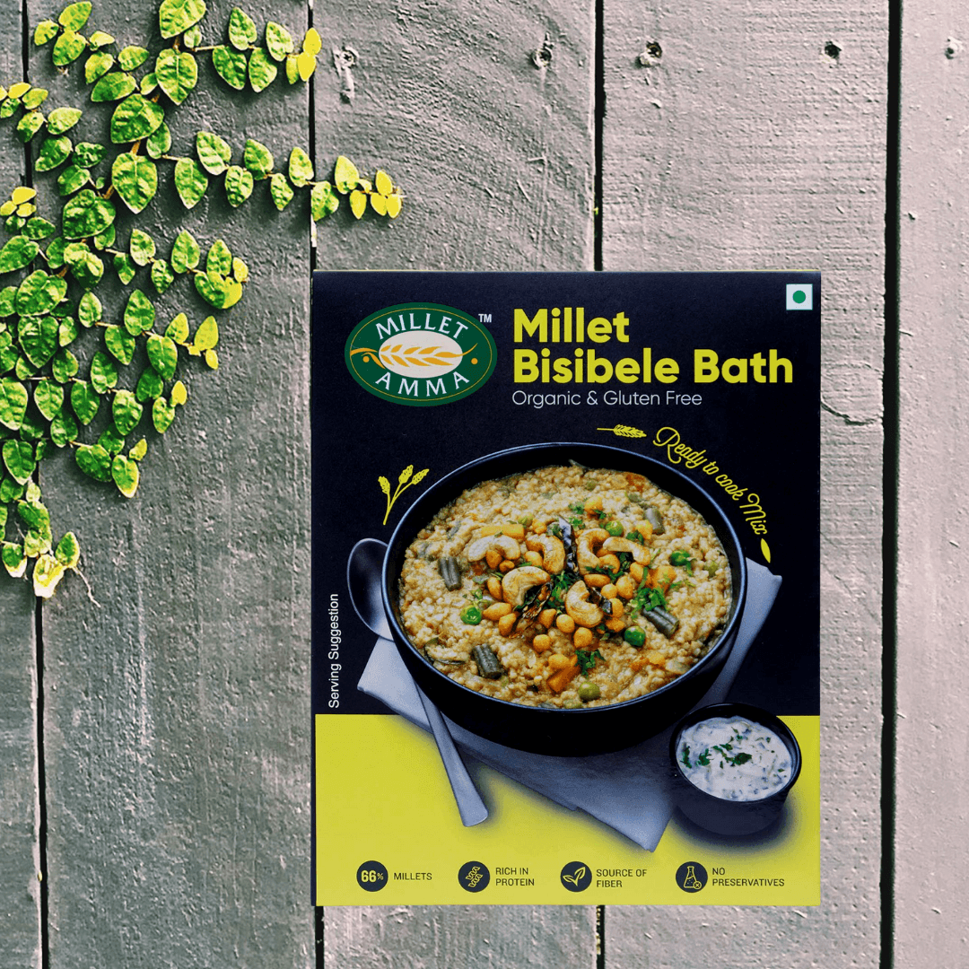 Millet Bisibele Bath Mix | 250 GMS Pack | Easy & Ready to Cook Mix | H ...